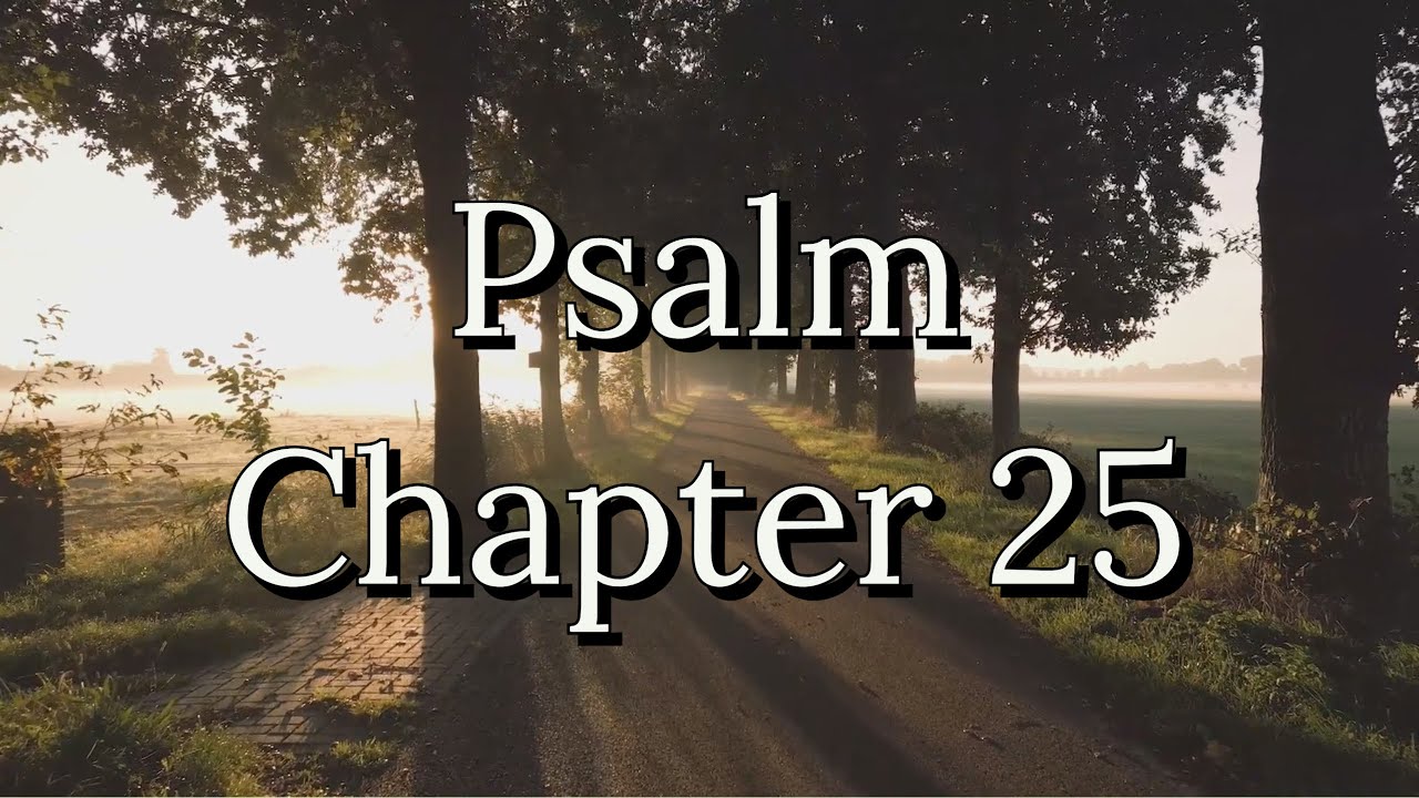 Psalm Chapter 25: Prayer for Protection, Guidance and Pardon (NASB ...