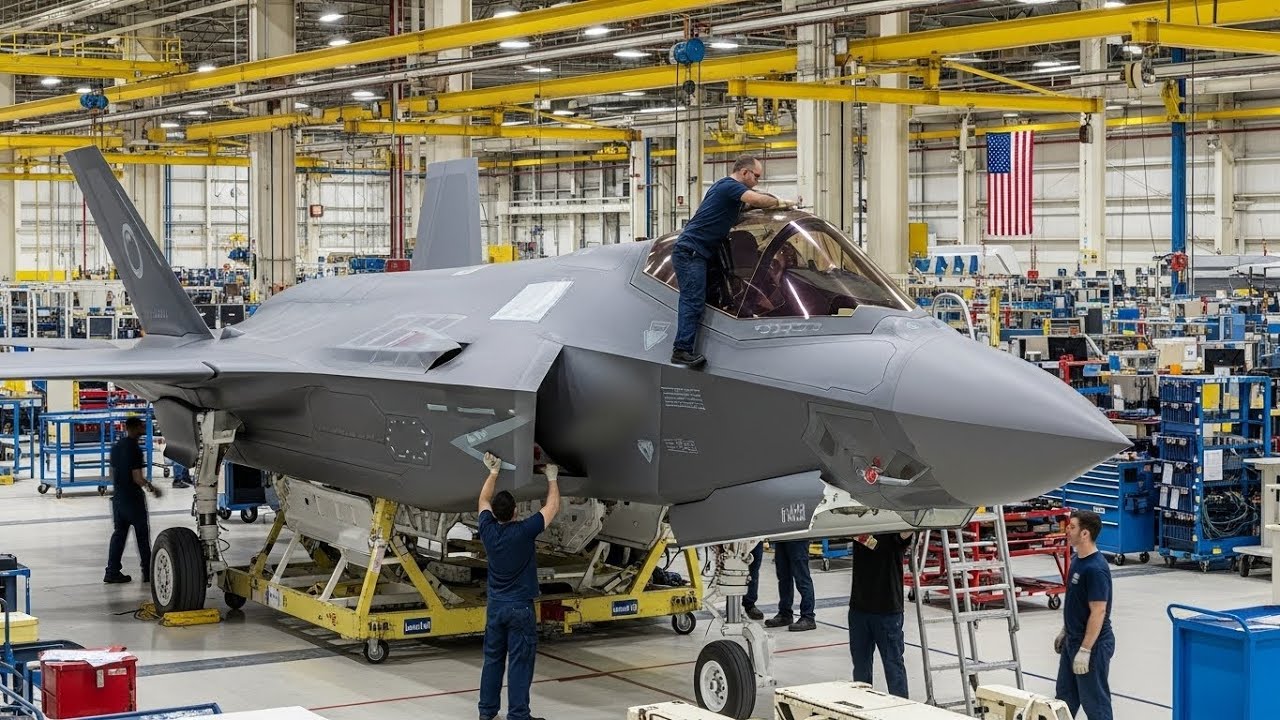 Inside the F-35 Jet Factory: From Titanium to the World’s Most Feared ...