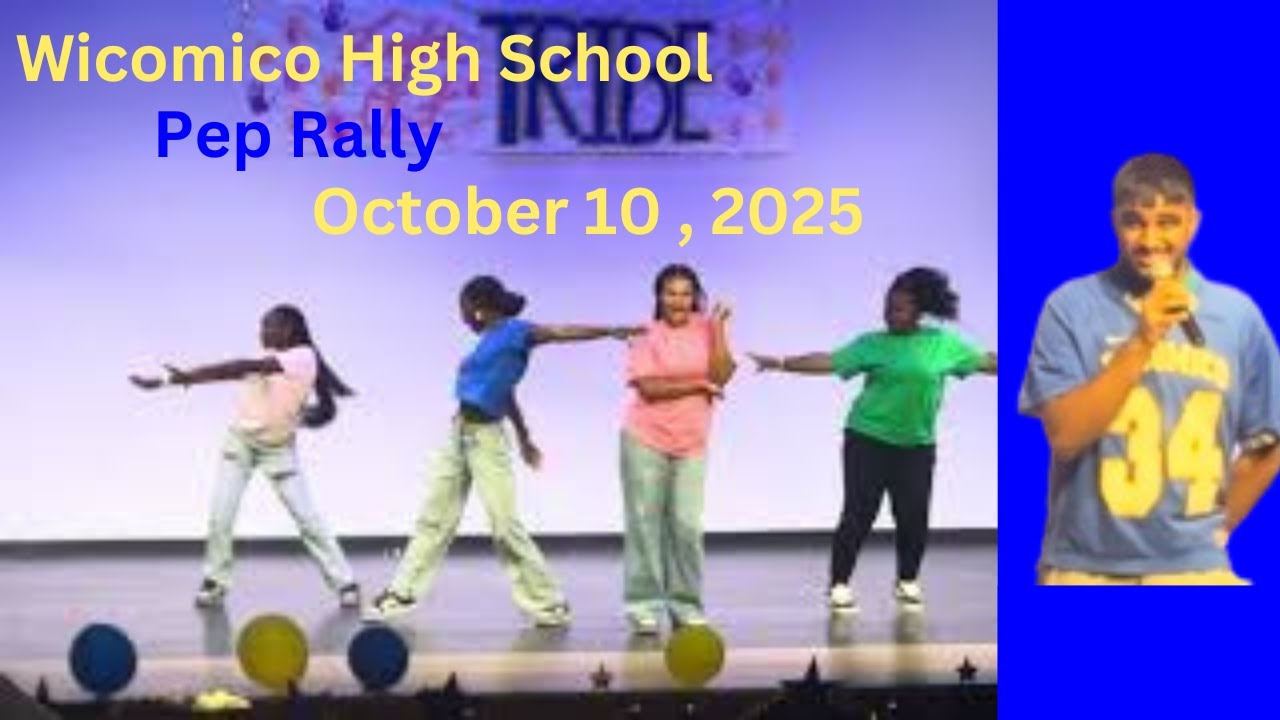 Wicomico High School Pep Rally – October 10, 2025 - YouTube