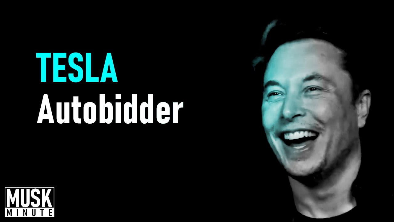 Tesla Autobidder | Most Underrated Tesla Product? - YouTube