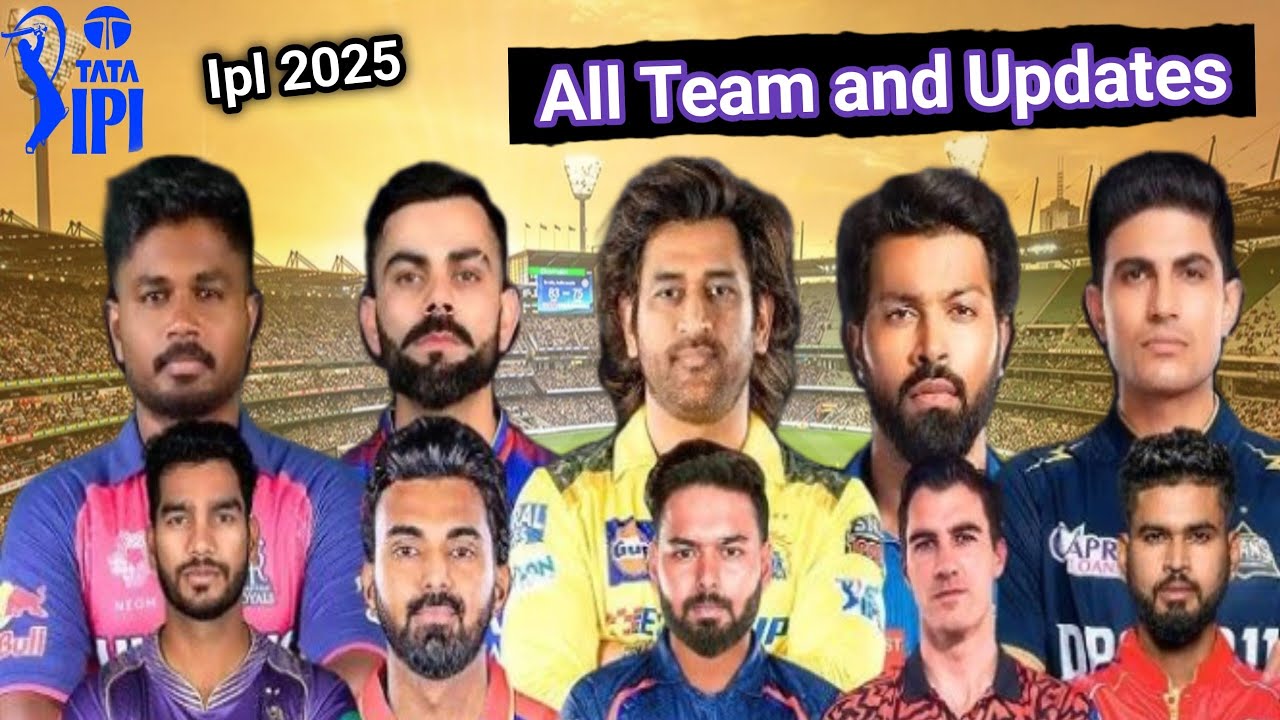IPL 2025 Teams And Match Updates| Latest IPL Insights #ipl #cricket # ...
