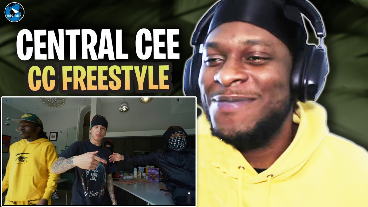 Central Cee - CC Freestyle | #RAGTALKTV REACTION - YouTube