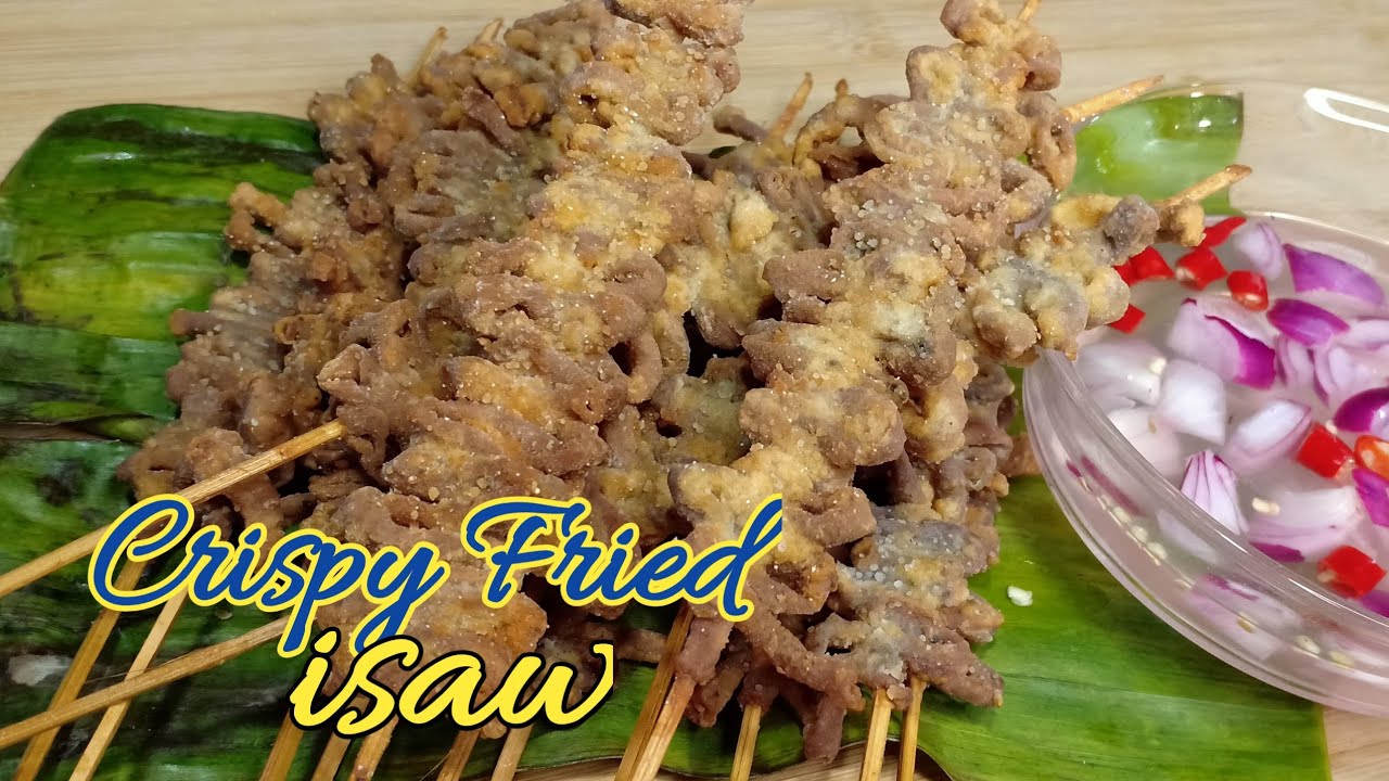 Street Food pang negosyo | Crispy Fried Isaw | Patok na negosyo recipe ...