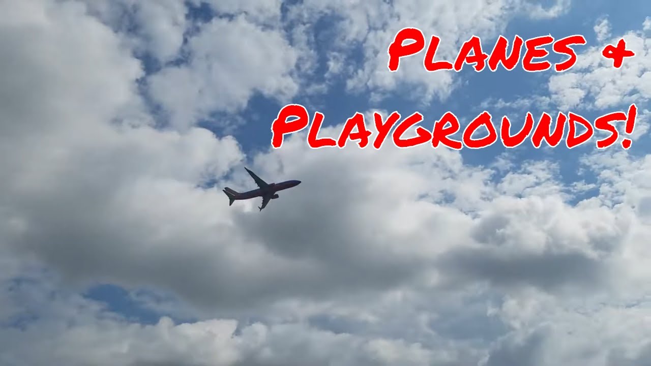 Airport Park at BWI - Playing around with planes! - YouTube