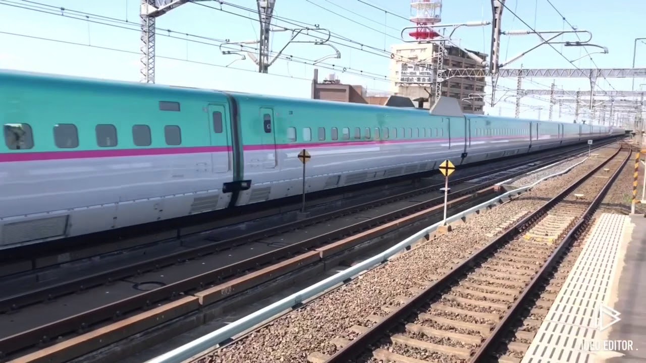 新幹線E5E6連結 #JR#東北新幹線#E5系#E6系#連結 - YouTube