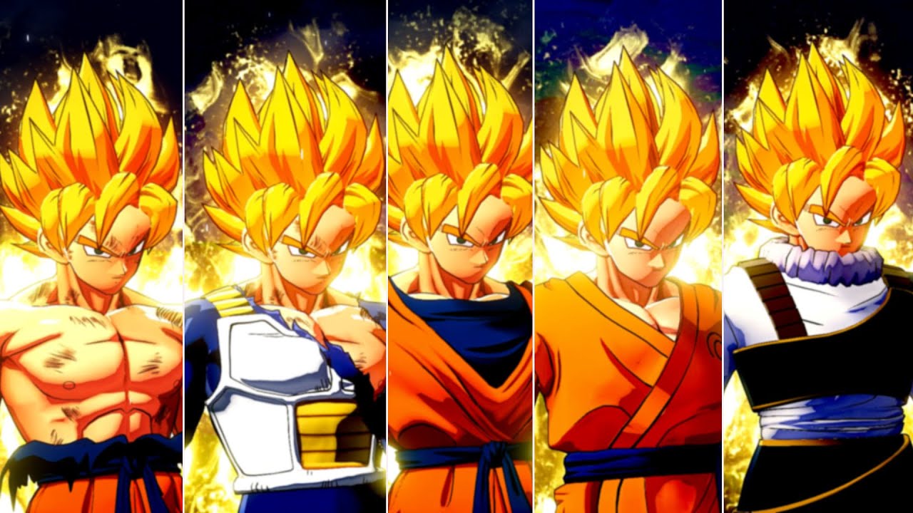 Goku Transformations(Costumes/Variants) - Dragon Ball Z Kakarot Mods ...