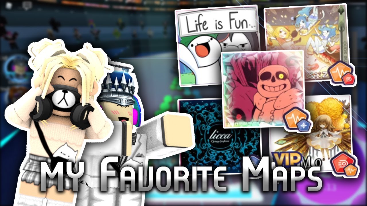 My Top 5 FAVORITE MAPS in RoBeats ft. Chris Gaming (100 SUBS SPECIAL ...