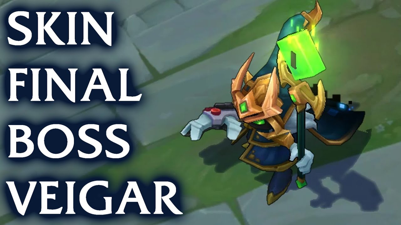 Skin Final Boss Veigar, League of Legends - YouTube