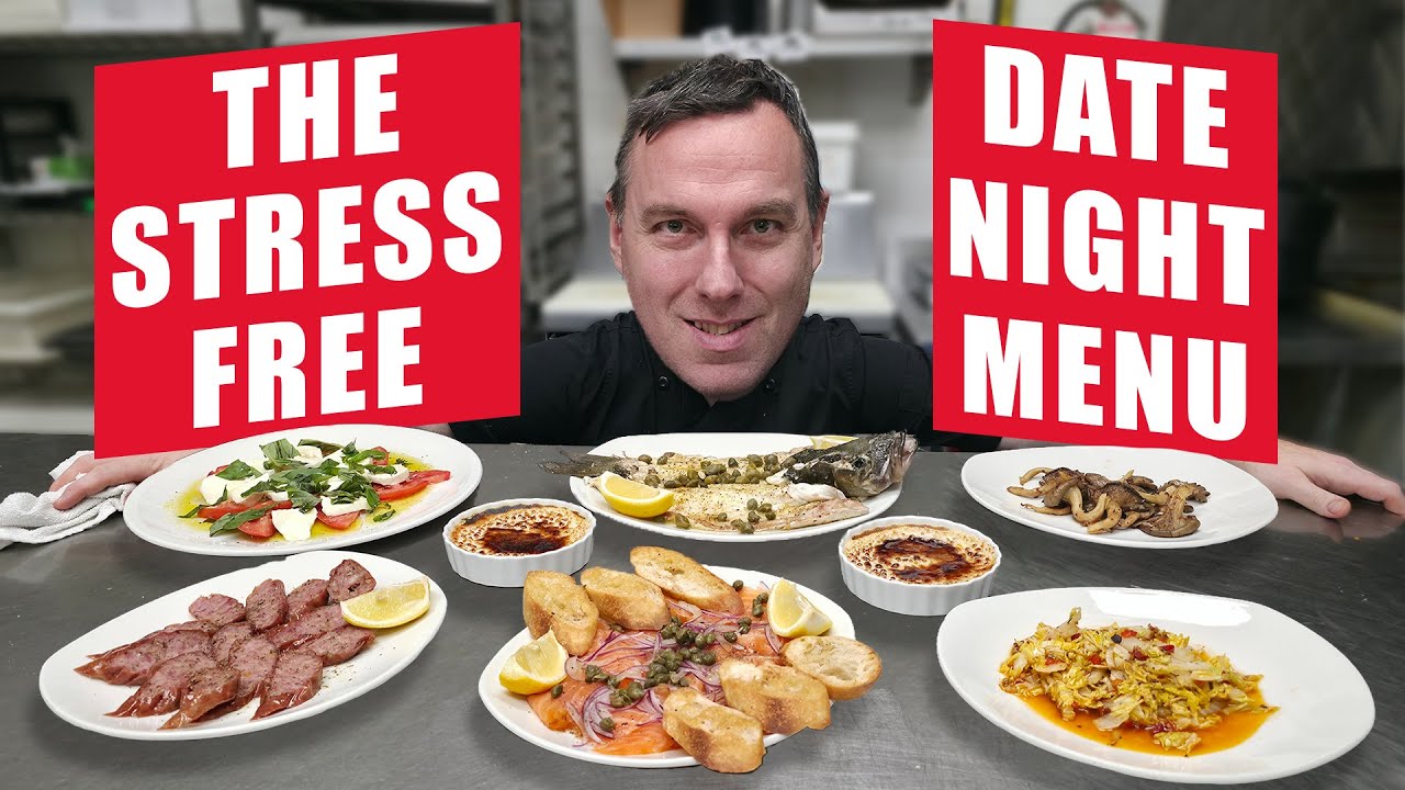 The Perfect Date Night Dinner You Can Make Ahead! - YouTube