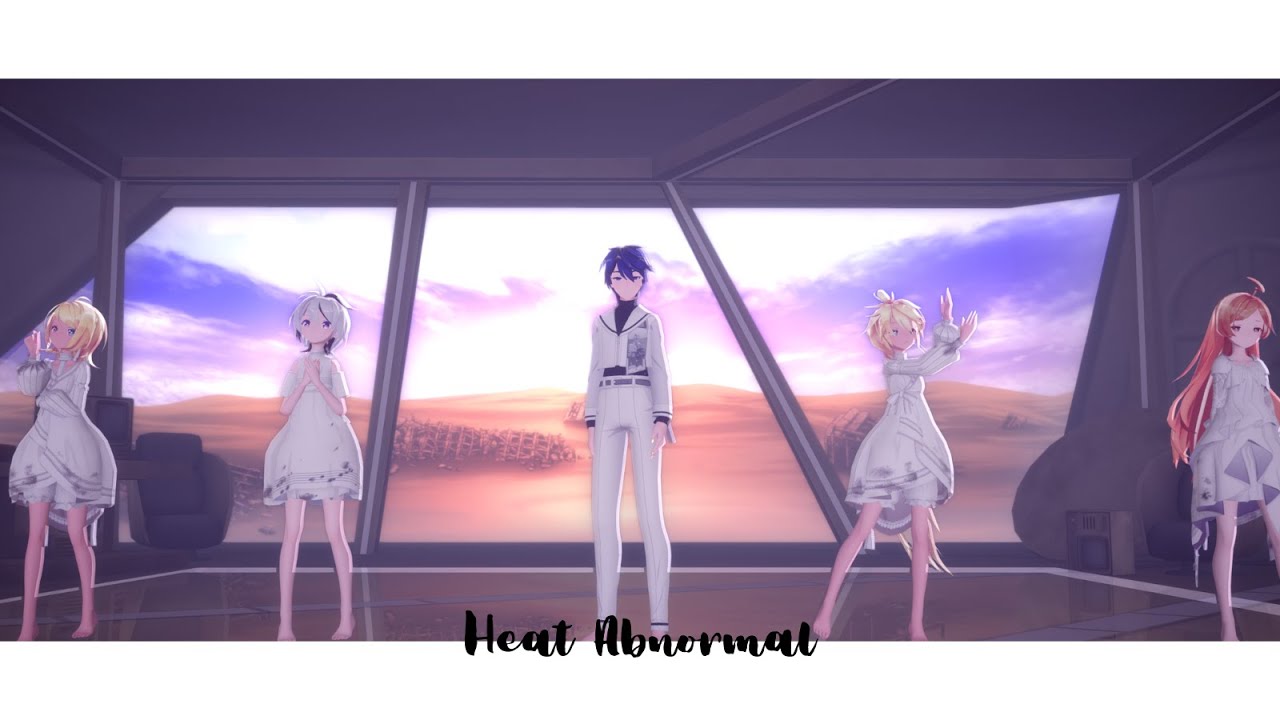 【MMD】Heat abnormal/熱異常 [Sour VFlower, SF-A2 miki, Rin, Lenka, KAITO ...