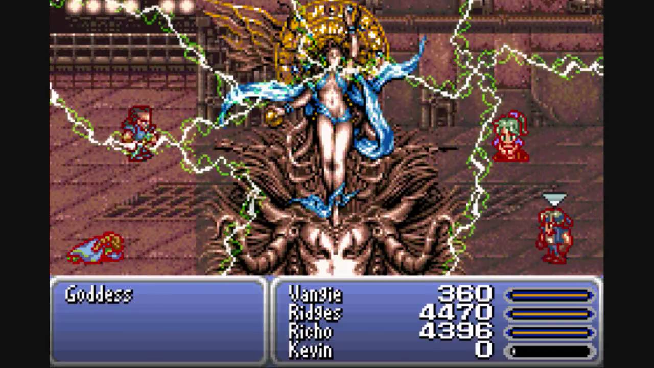 Final Fantasy VI Advance - Part 105: Guardian Boss Fight, Kefka's Tower ...
