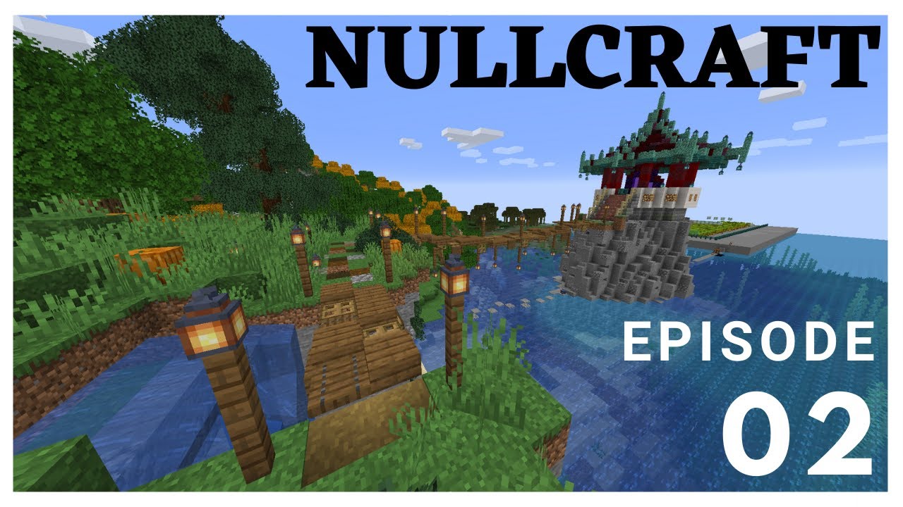 Nullcraft Ep. 2: I Built Sean a Nether Portal! - YouTube