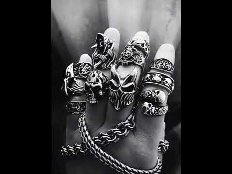 Ксеркс отдыхает( рокерские и байкерские перстни) - YouTube