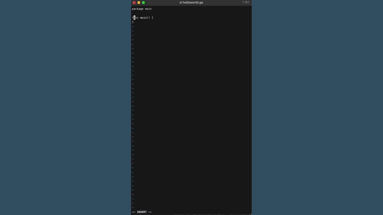 Golang Hello World Golang Helloworld Shorts Youtube