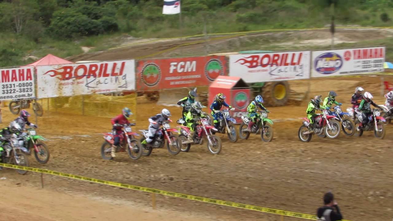 Largada MX2 - Etapa Campeonato Catarinense de Motocross - YouTube
