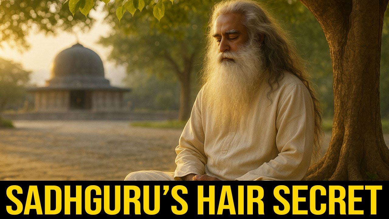 Why Sadhguru Doesn’t Shave His Head | Hair, Energy & Beard Significance ...
