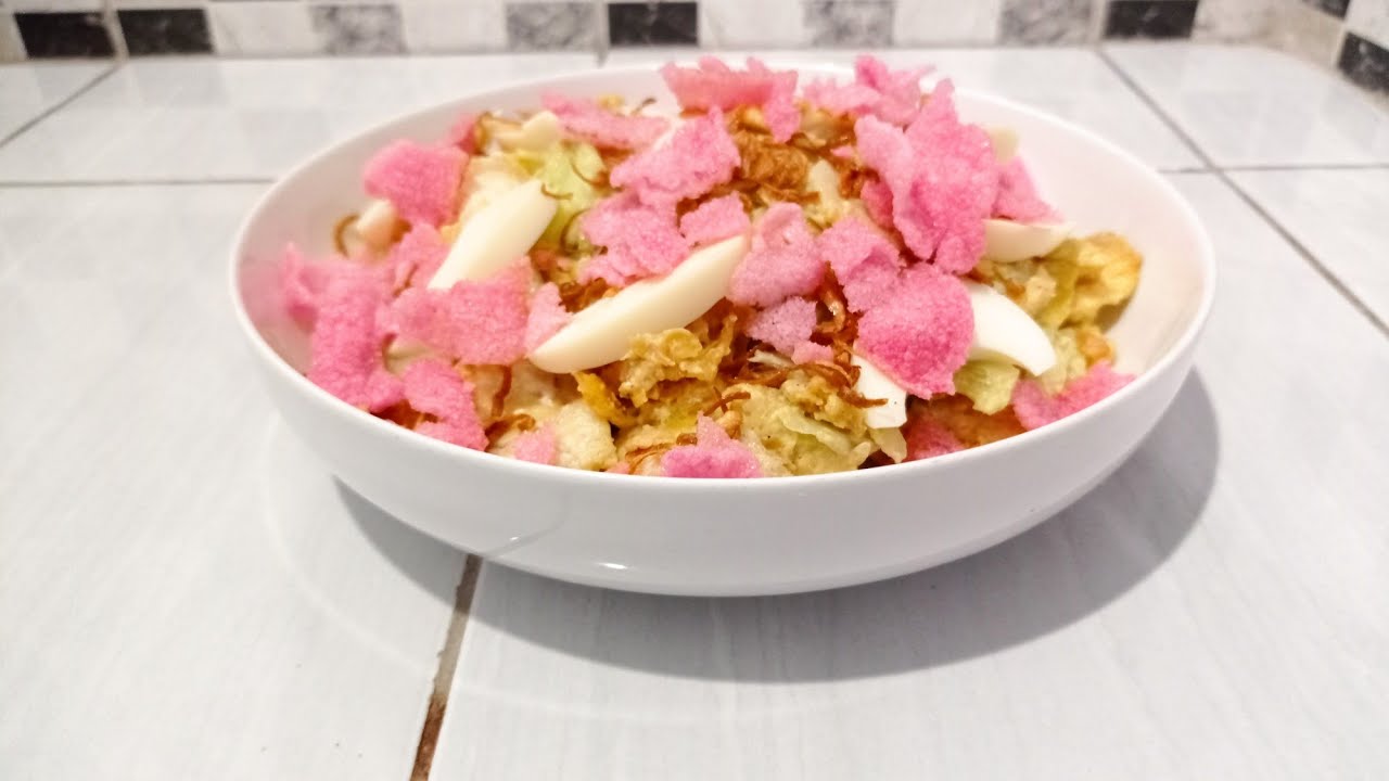 RESEP SELADA TIMUN KERIPIK KENTANG - YouTube