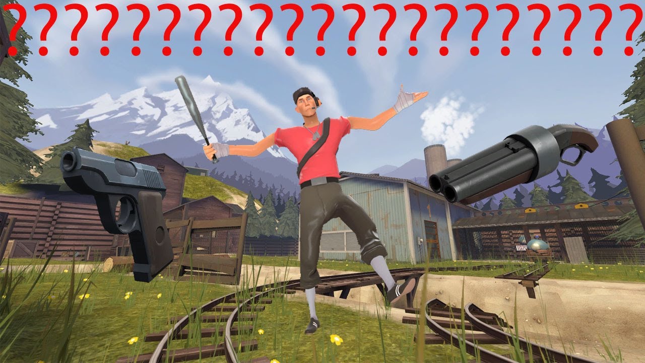 TF2 Stock Loadout Scout gameplay! Is stock the best choice??? - YouTube