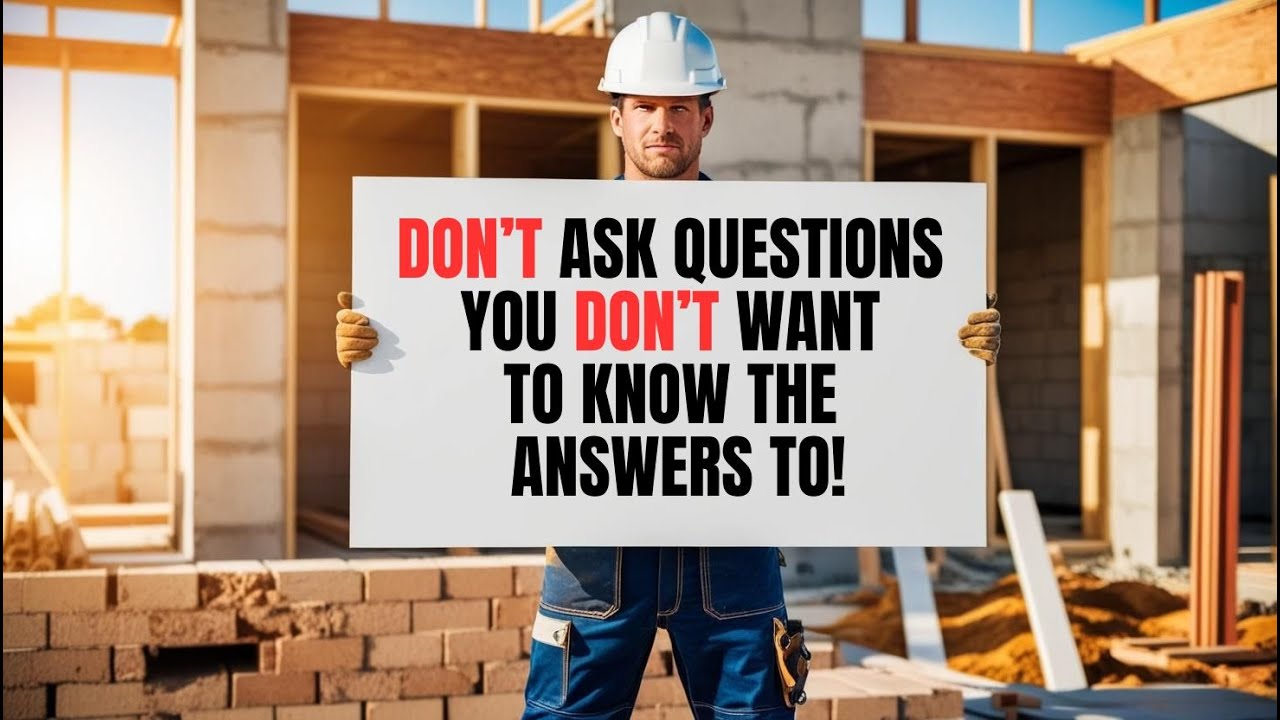 Demolition and Construction - The questions unasked - YouTube