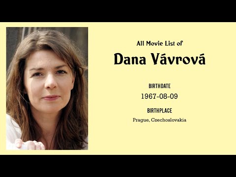 Dana Vávrová Movies list Dana Vávrová| Filmography of Dana Vávrová