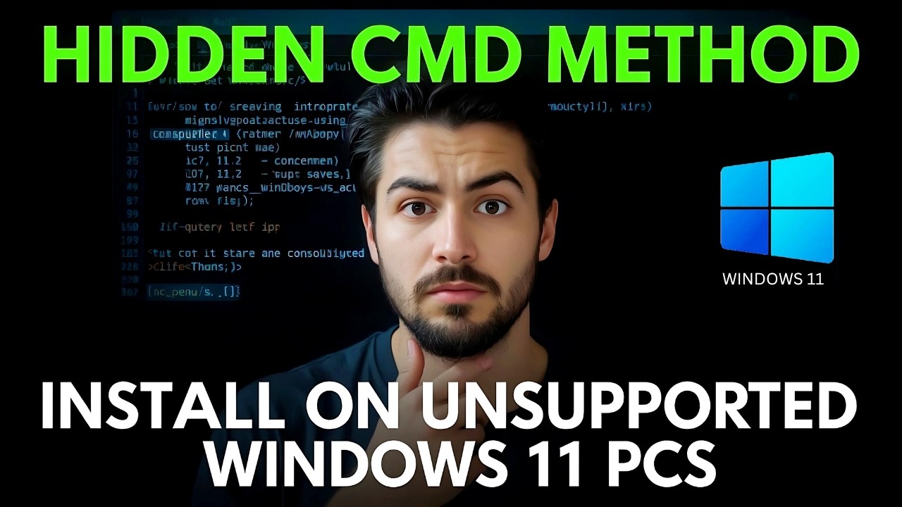 How To Install Windows 11 On Any Unsupported PC In Command Prompt ...