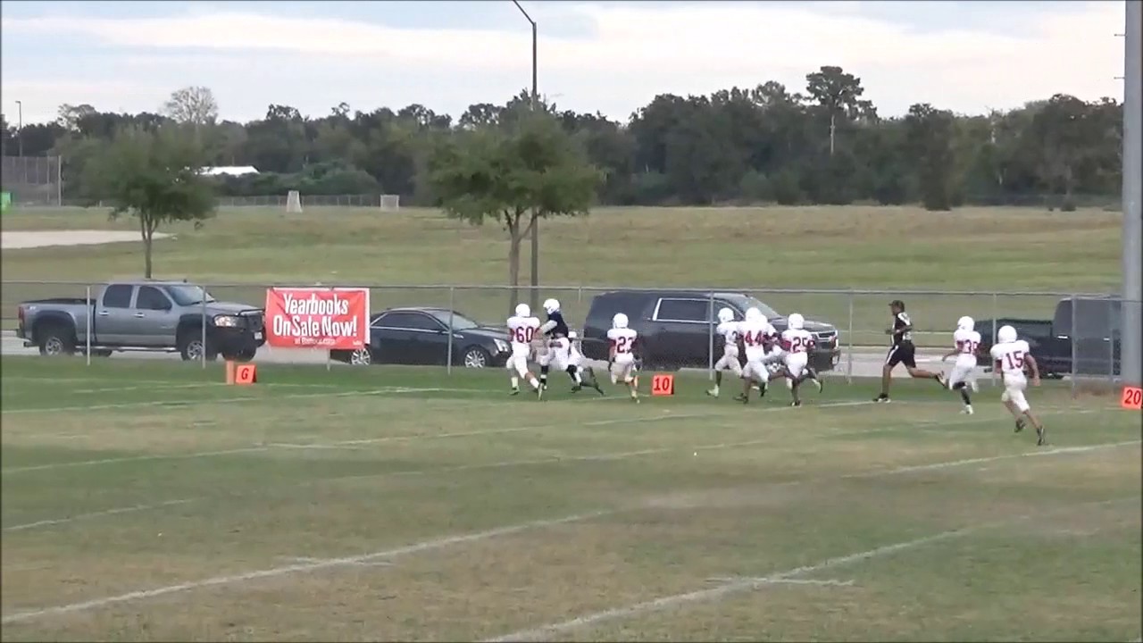 Spillane 7th Grade Football A Team Highlights 2016 - YouTube