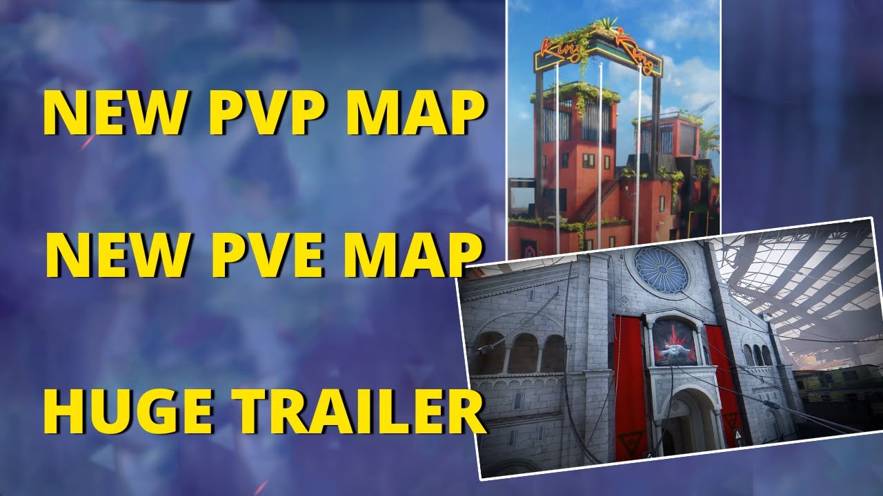 New PvE and PvP map, and Full Trailer Breakdown! - YouTube