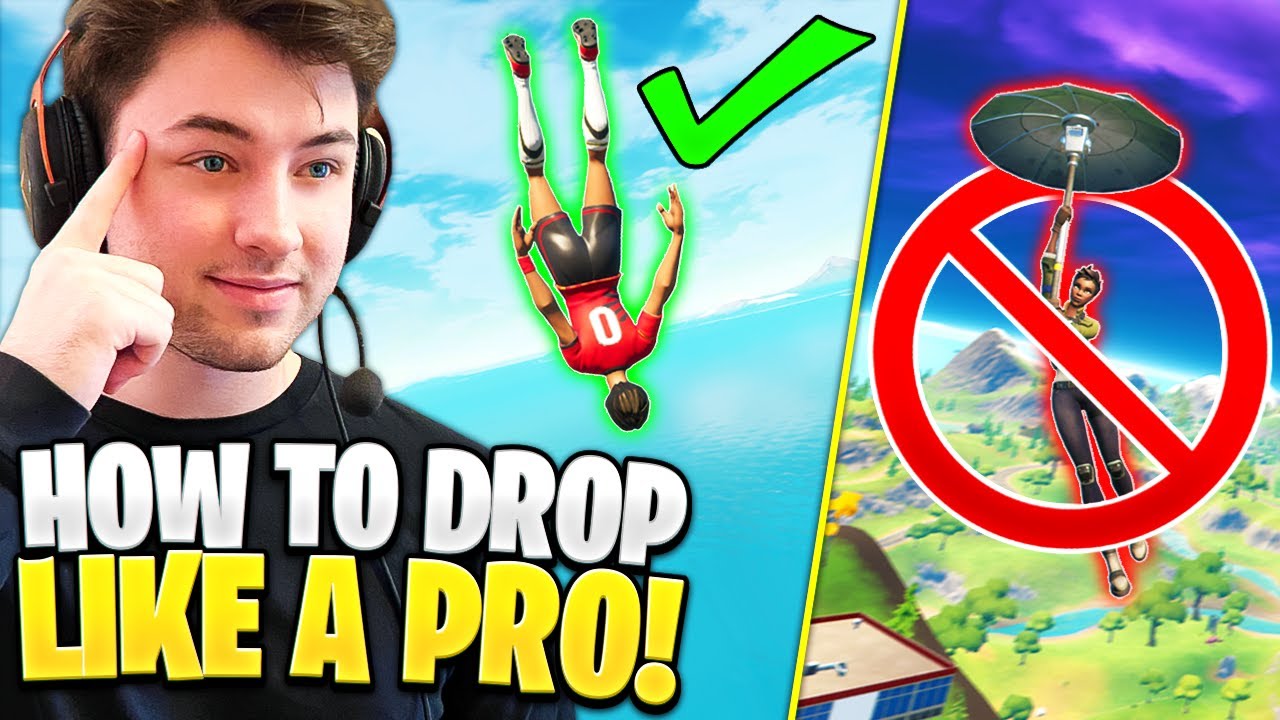 How Fortnite Pros get the *PERFECT* Drop Everytime - YouTube