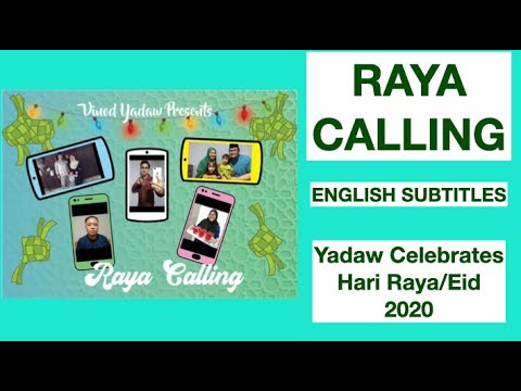Raya Calling | Hari Raya Message Video | Hari Raya | Eid Mubarak ...