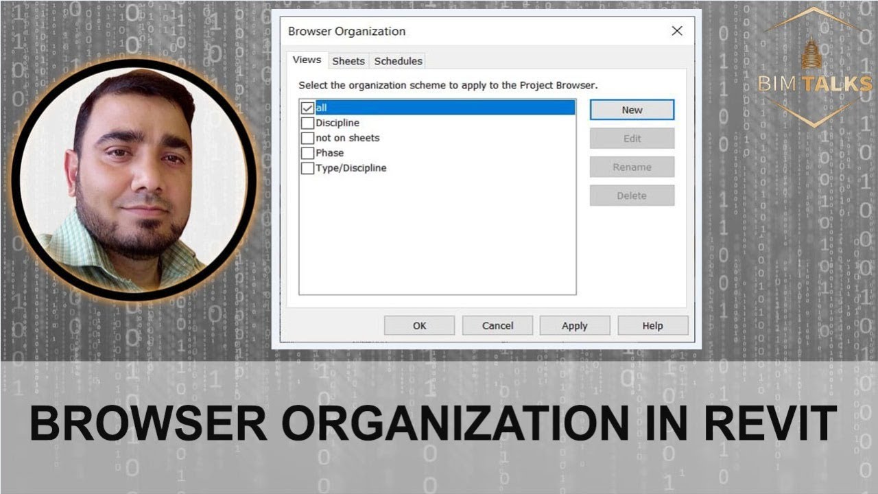 BROWSER ORGANIZATION IN REVIT - YouTube