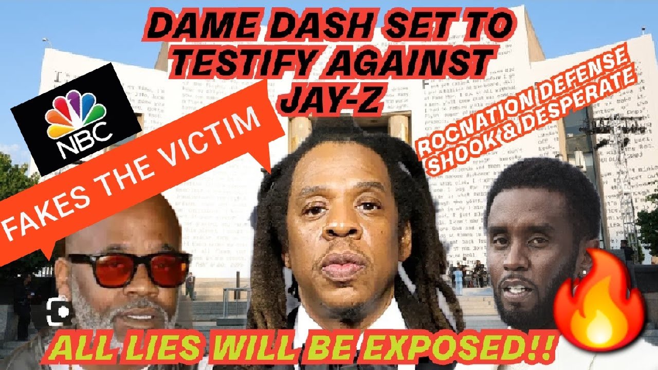 BREAKING: JAY-Z FAKE NBC VICTIM & LIES EXPOSED DAME DASH TO TELL ALL ...