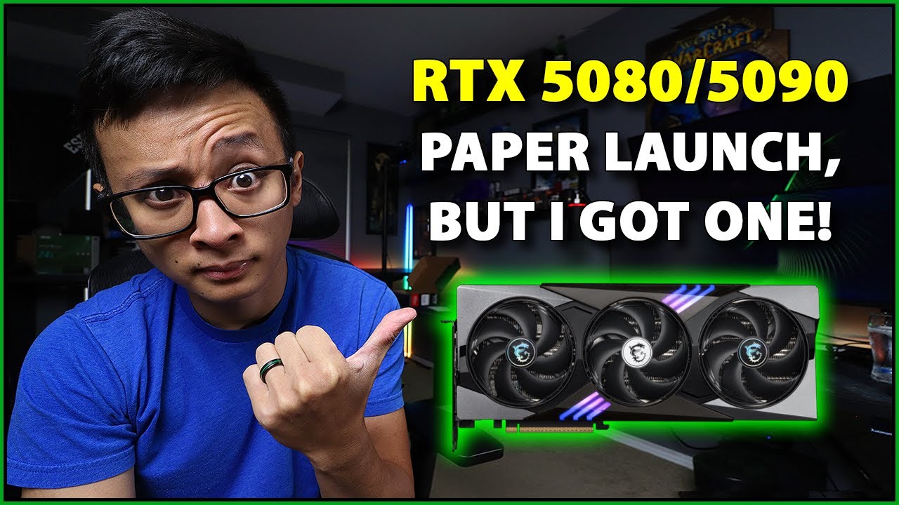 🟢 RTX 5080 and 5090 SOLD OUT AND SCALPED, but I got one! - YouTube