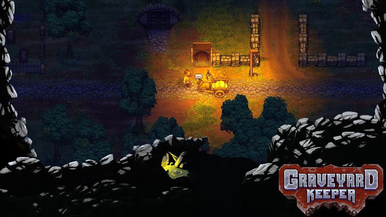 Graveyard Keeper Part 5 : Donkey On Strike, Body Bag, Swamp Maze ...