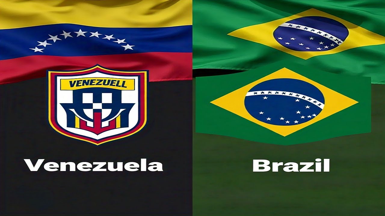 🔴LIVE Venezuela Vs Brazil | FIFA World Cup Qualification 2026 | Match ...