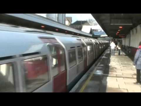 A 1972 mk2 stock train arrives at Kenton heading south - YouTube
