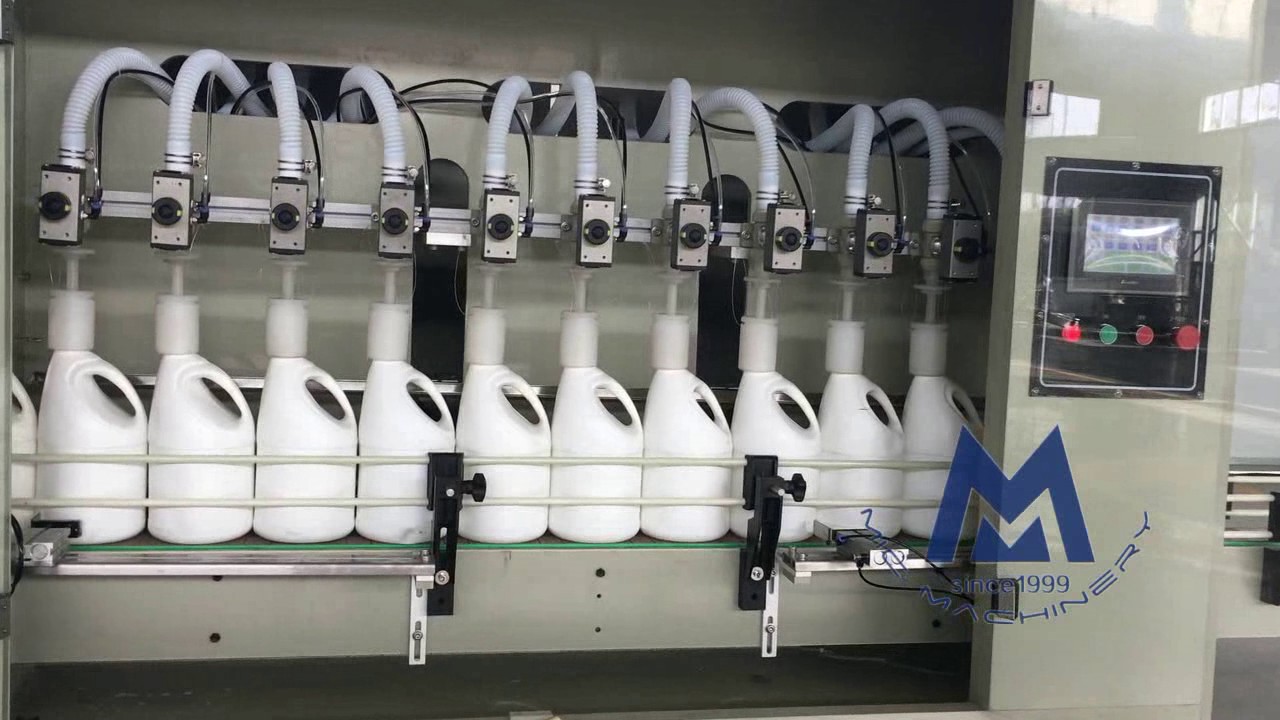 Micmachinery linear automatic antiseptic bleach filling machine line ...