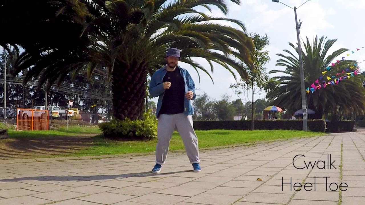 Fundamental Hip Hop Dance//Dabeat Gallego//Crip Walk//Heel Toe - YouTube
