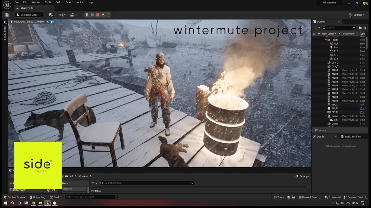"WINTERMUTE" PROJECT - BREAKDOWN / UNREAL ENGINE 5 - YouTube