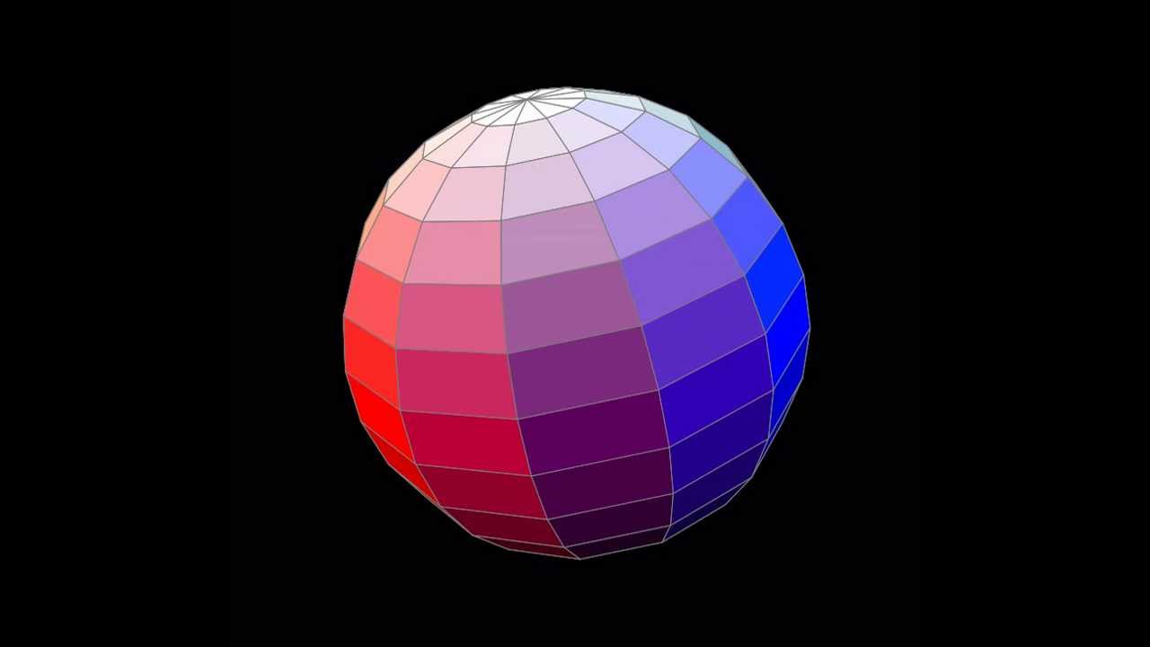 Tinte superficiali sfera Itten - YouTube