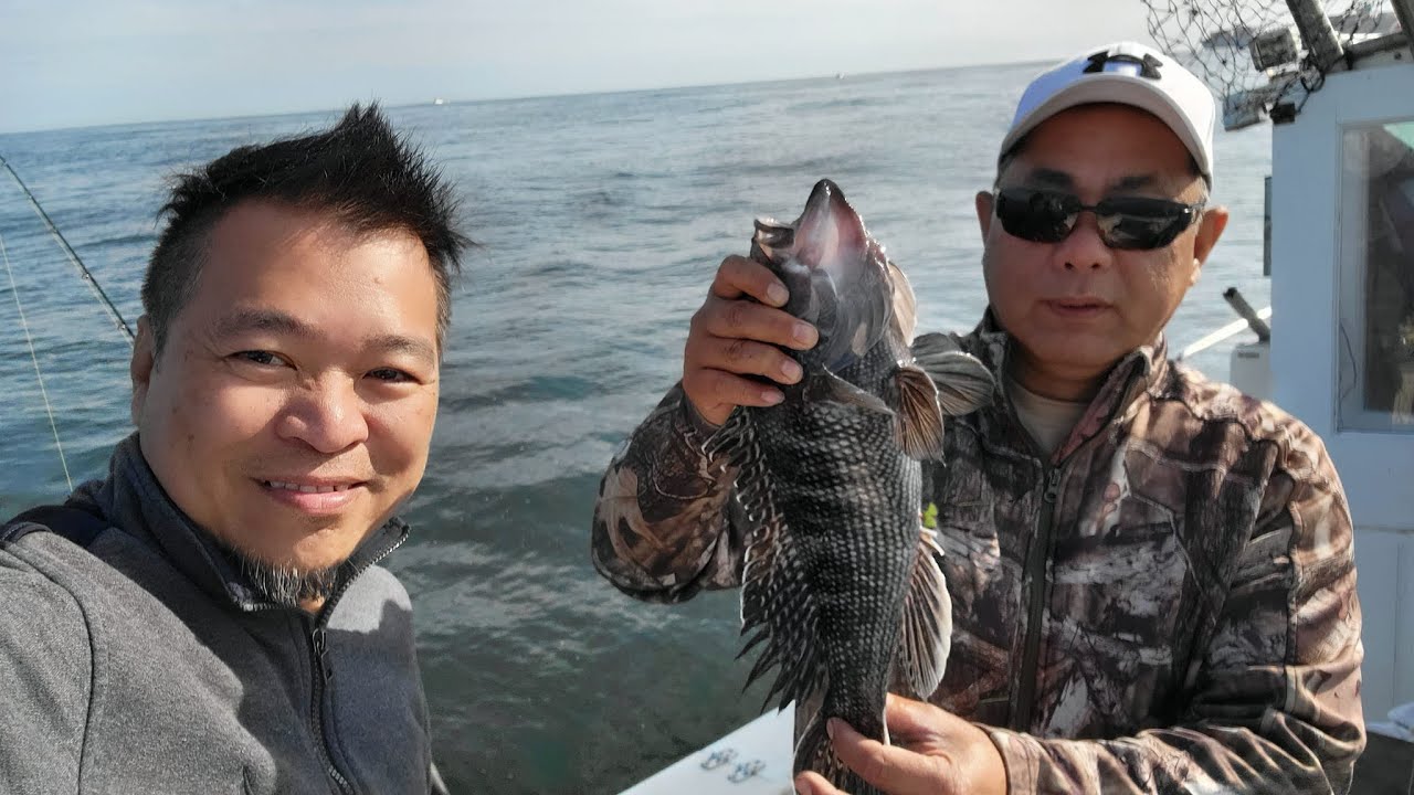 Black sea bass fishing at the Sandy hook reef on Memorial day 2023 ...