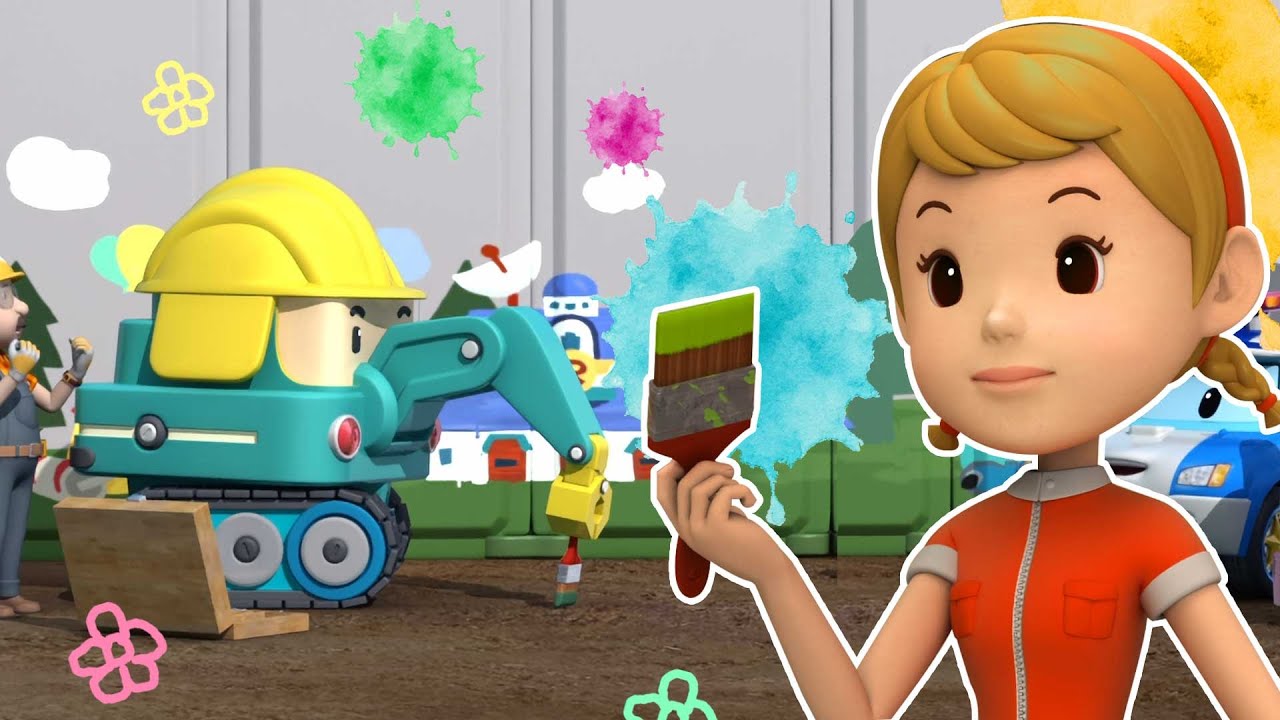 Let’s Draw and Play!│POLI Playlist│Art Time, Fun Time!│Robocar POLI ...