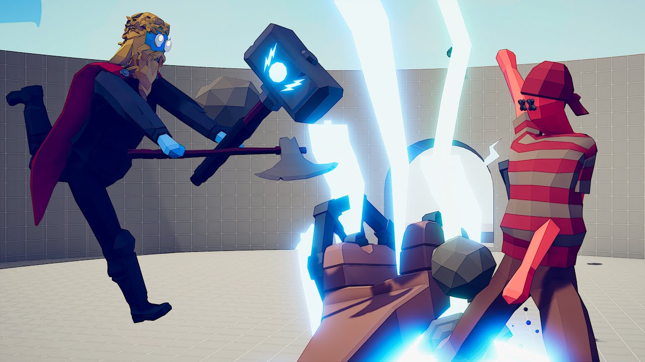 Thor GOD of Thunder⚡ vs ⚔️ ALL UNITS - Totally Accurate Battle ...