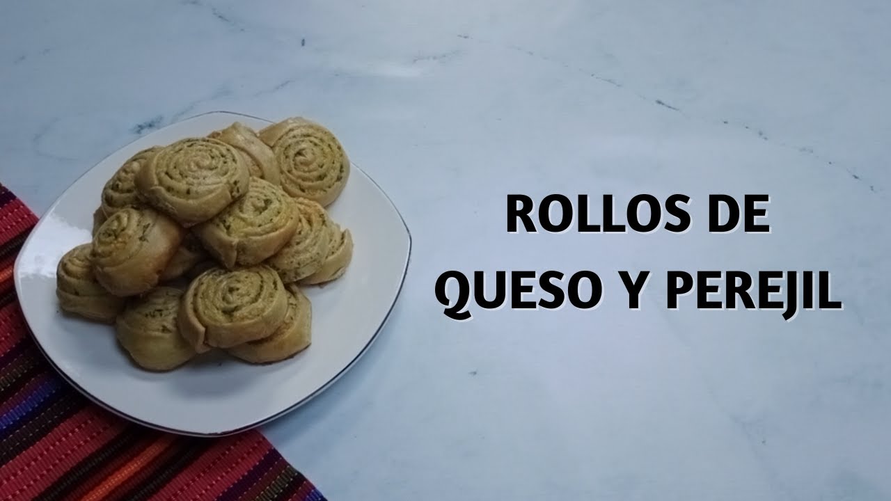 Cómo Hacer Rollos de Queso y Perejil - YouTube