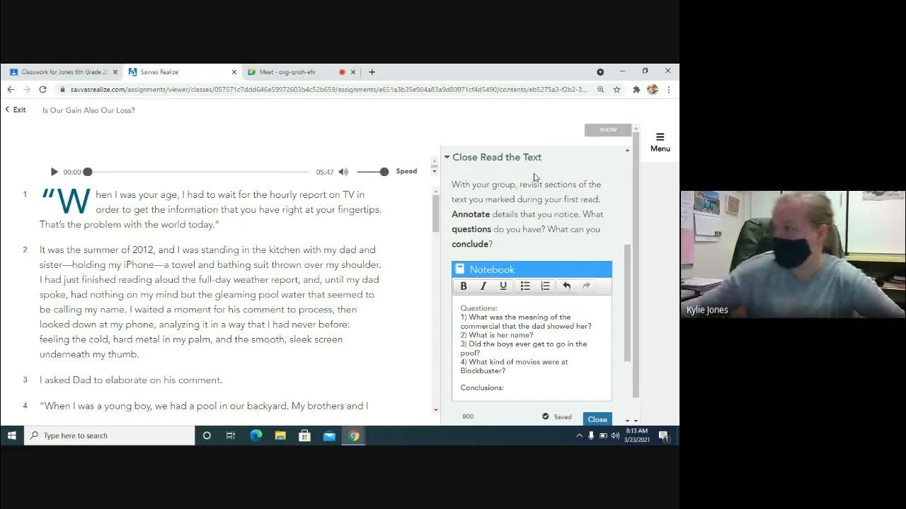 Is Our Gain Also Our Loss Part 2 Live Lesson - YouTube