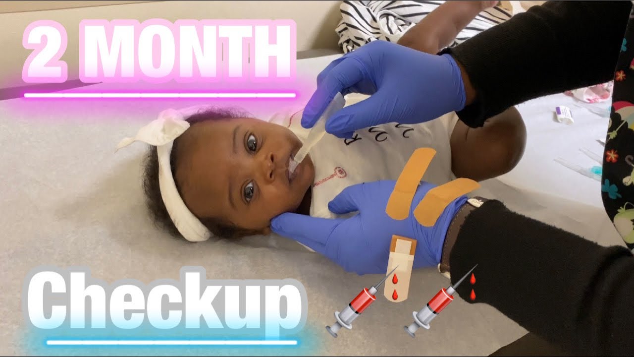 2 Month Checkup and Shots 💉 - YouTube