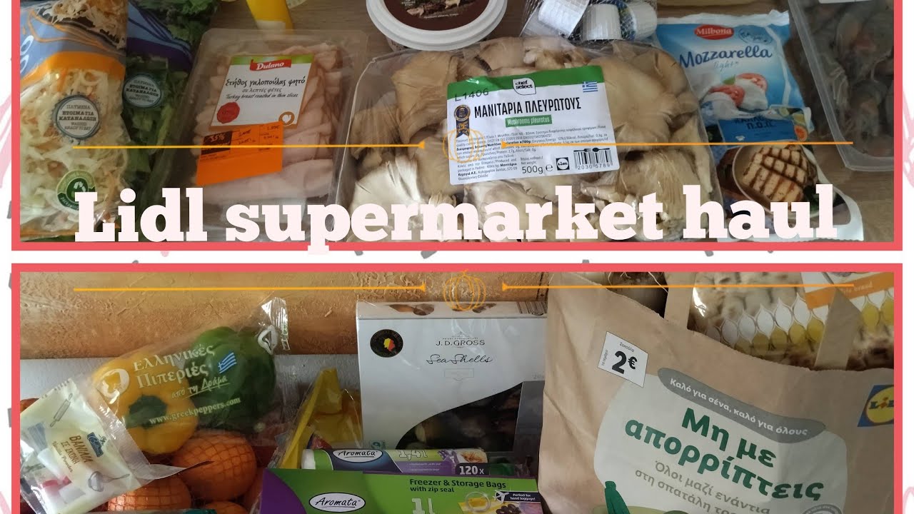 #lidl #haul #supermarkethaul Αγαπημένο Lidl supermarket haul!!!! ️ ...