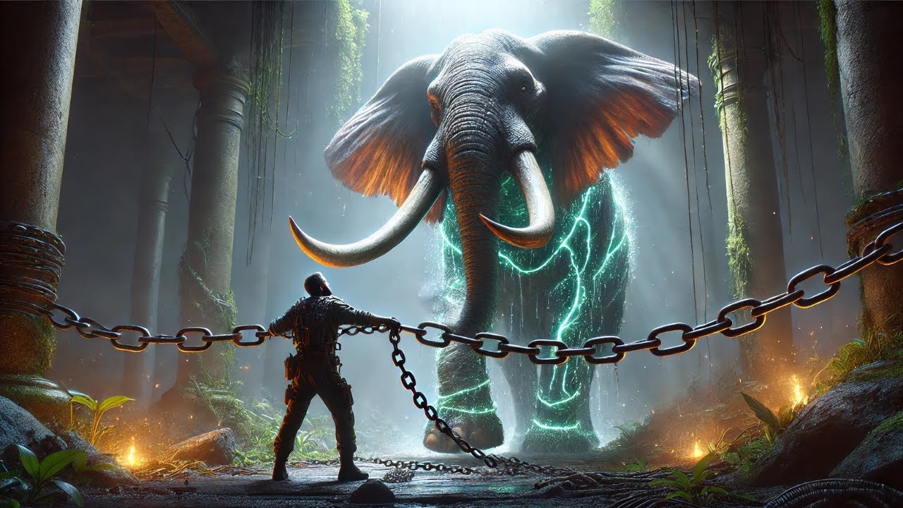 Human Man Rescues Alien Elephant Chained For 50,000 Years And What He ...