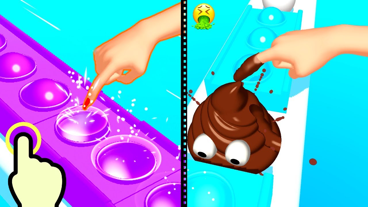 Pop Run 3D - Antistress Pop Run - All Levels iOS Android GamePlay - YouTube
