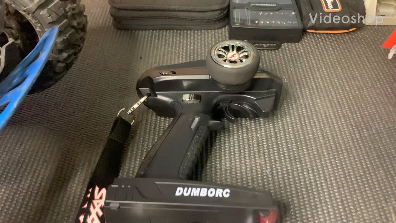 Binding the dumbo rc transmitter to my stampede! - YouTube