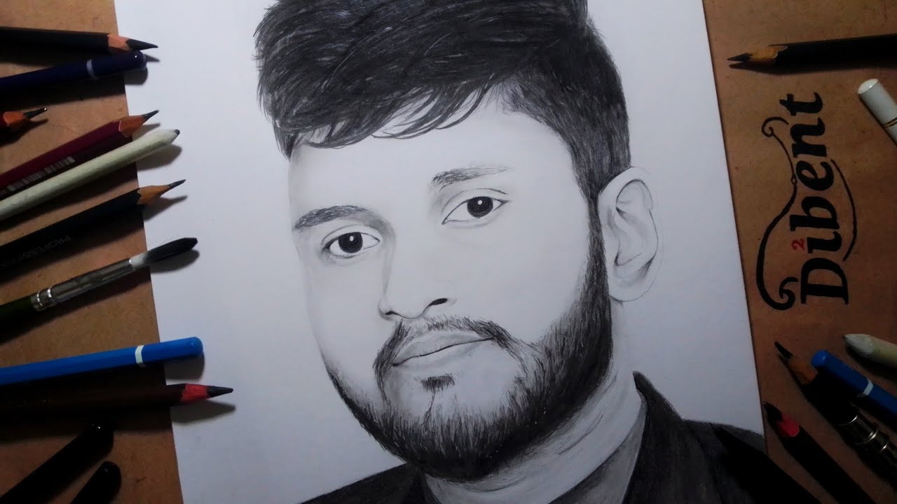 Realistic Drawing Of Anuradha Perera |Anuradha sir|Physics|AP|Time ...